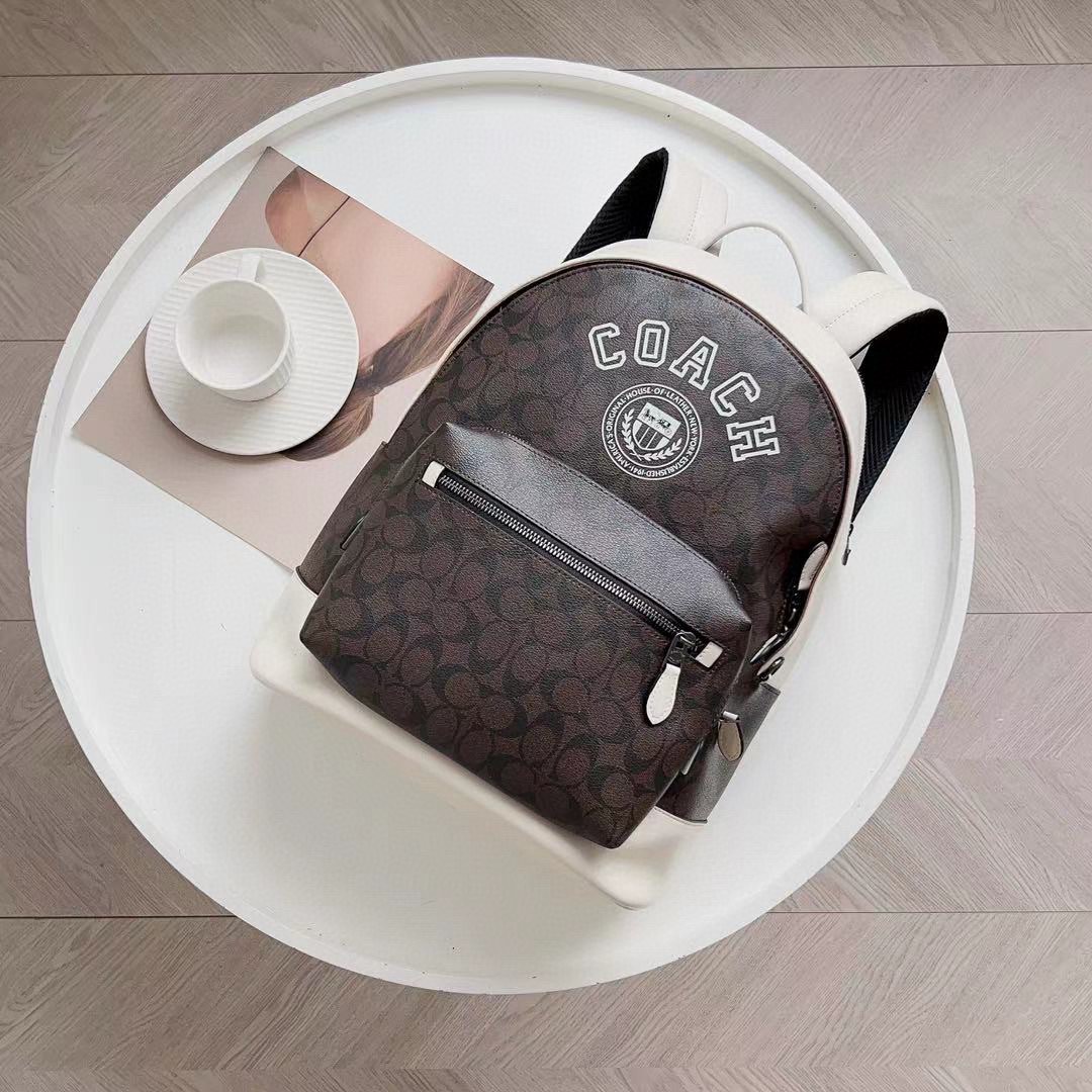 Coach CB909 West college style men’s backpack, Men's Fashion, Bags ...