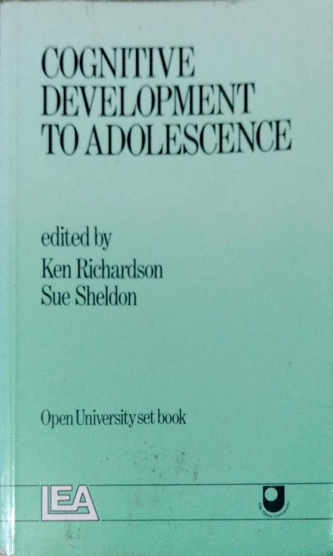 Cognitive Development to Adolescence, Hobbies & Toys, Books & Magazines ...