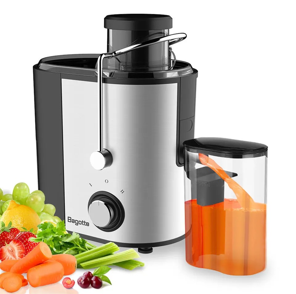 Commercial Electric Centrifugal Maker Juice Extractor Machine Stainless Steel Home Juicers Fruit ...