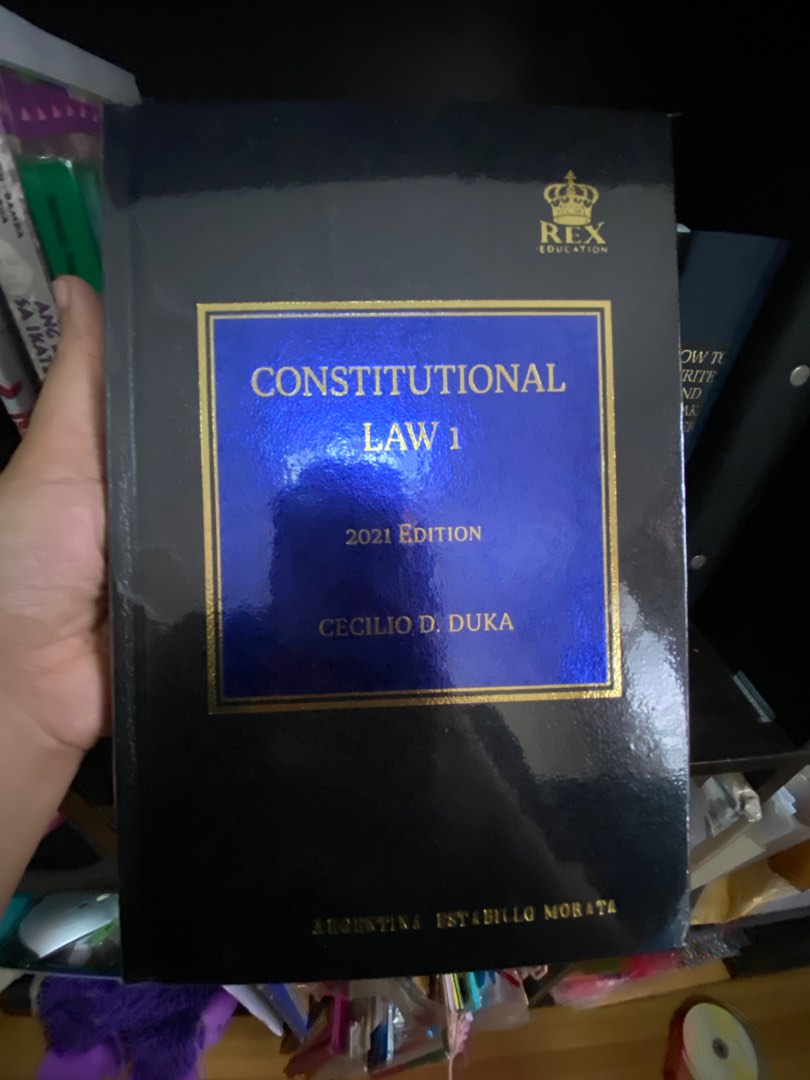 Constitution Law 1 by Duka on Carousell