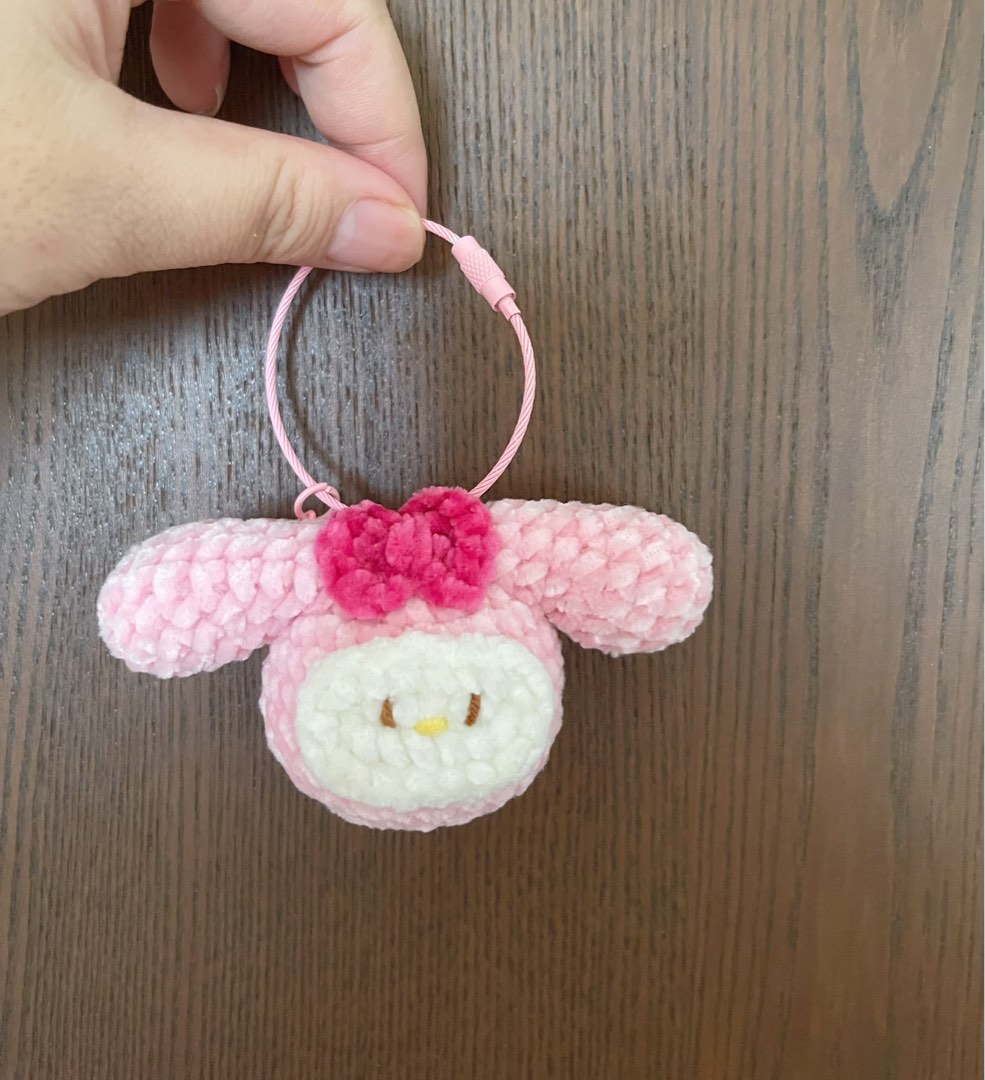 Crochet melody keychain, Hobbies & Toys, Stationery & Craft, Handmade ...