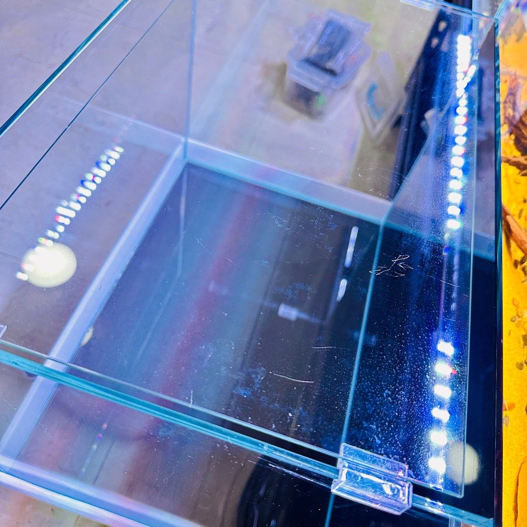 Crystal Glass Fish Tank 45CM, Pet Supplies, Homes & Other Pet ...