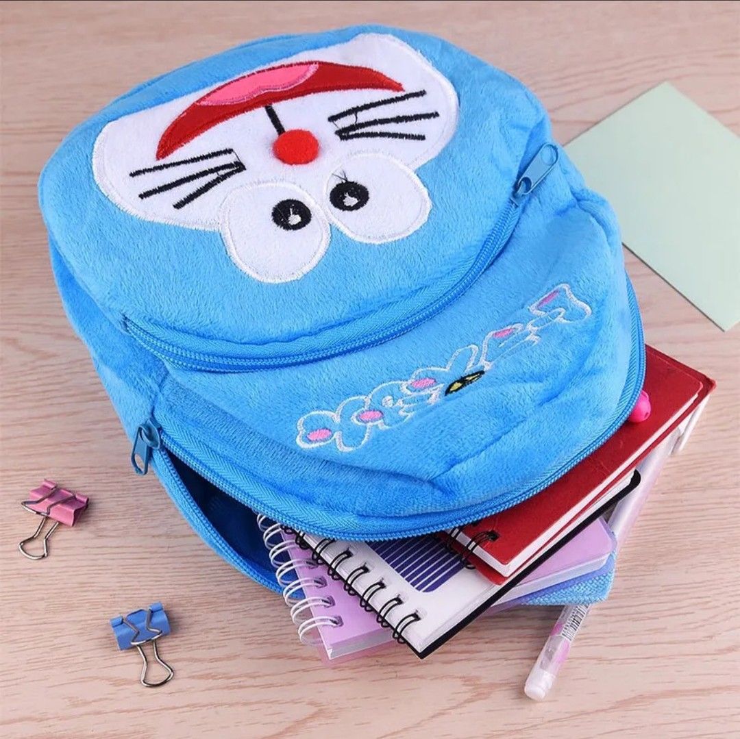 Cute Cartoon Plush Toy Bag Mini Kindergarten Backpack Toddler Kids ...