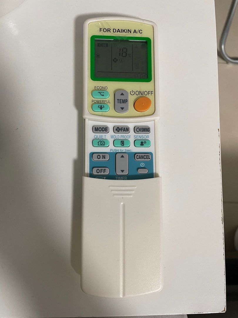 Daikin Econo Aircon Remote Control ARC433B47, TV & Home Appliances, Air ...