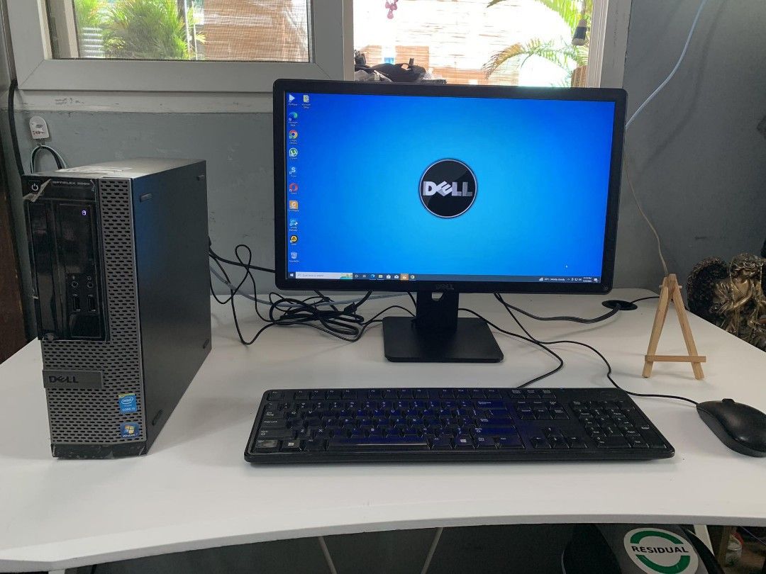 DELL COMPUTER SET OptiPlex 3020 Slim Type i5 4th Gen. 8GB 500HDD with ...
