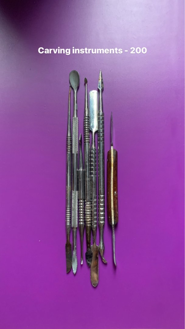 Dental carving instruments, Health & Nutrition, Medical Supplies ...