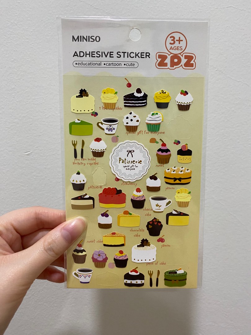 Desserts sticker from Miniso, Hobbies & Toys, Stationery & Craft, Craft ...