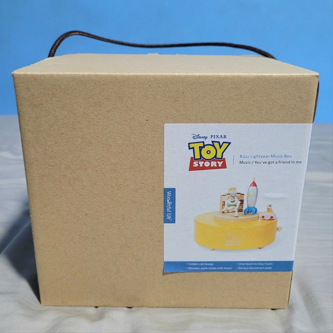 Disney Pixar Toy Story Buzz Lightyear Music Box, Hobbies & Toys, Music ...