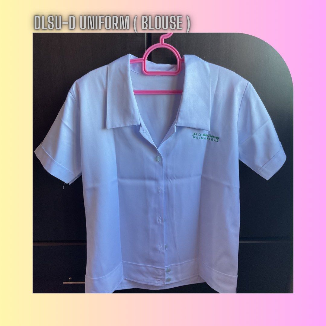 Dlsud uniform, Women's Fashion, Tops, Blouses on Carousell