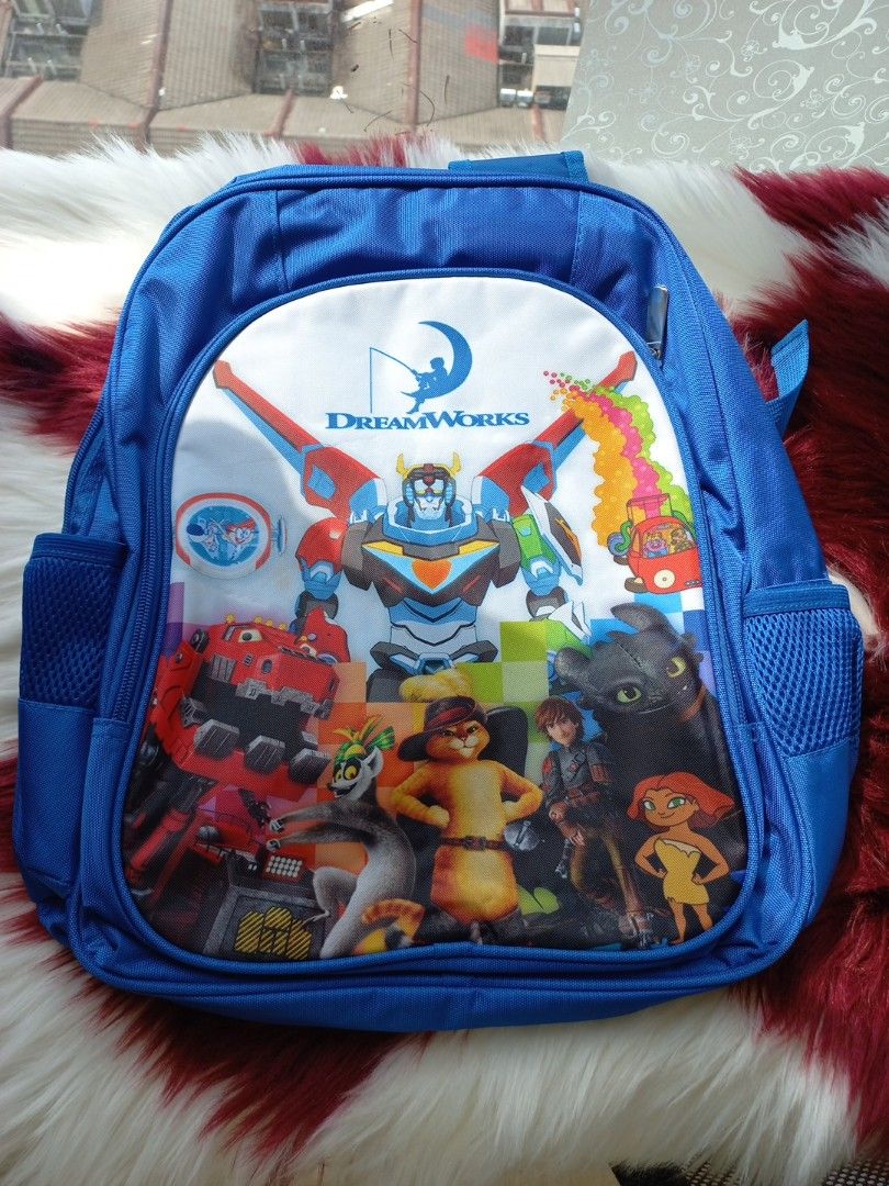 Dreamworks school Backpack, Hobbies & Toys, Stationery & Craft ...
