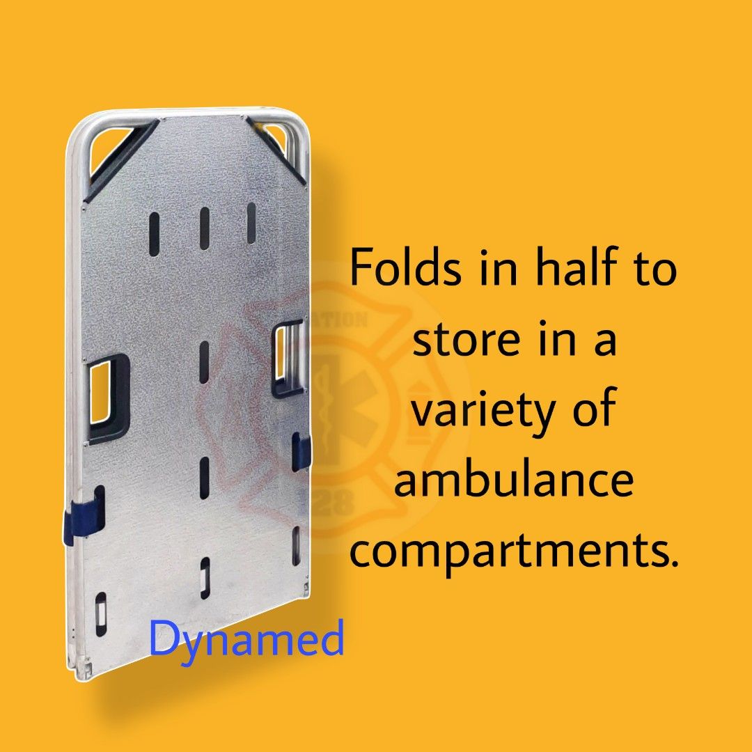 Dynamed Folding Aluminum Spine Board Model-PT742, Health & Nutrition ...