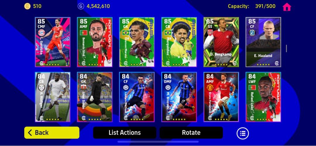 EFootball Pes Account Stacked, Video Gaming, Gaming Accessories, In ...