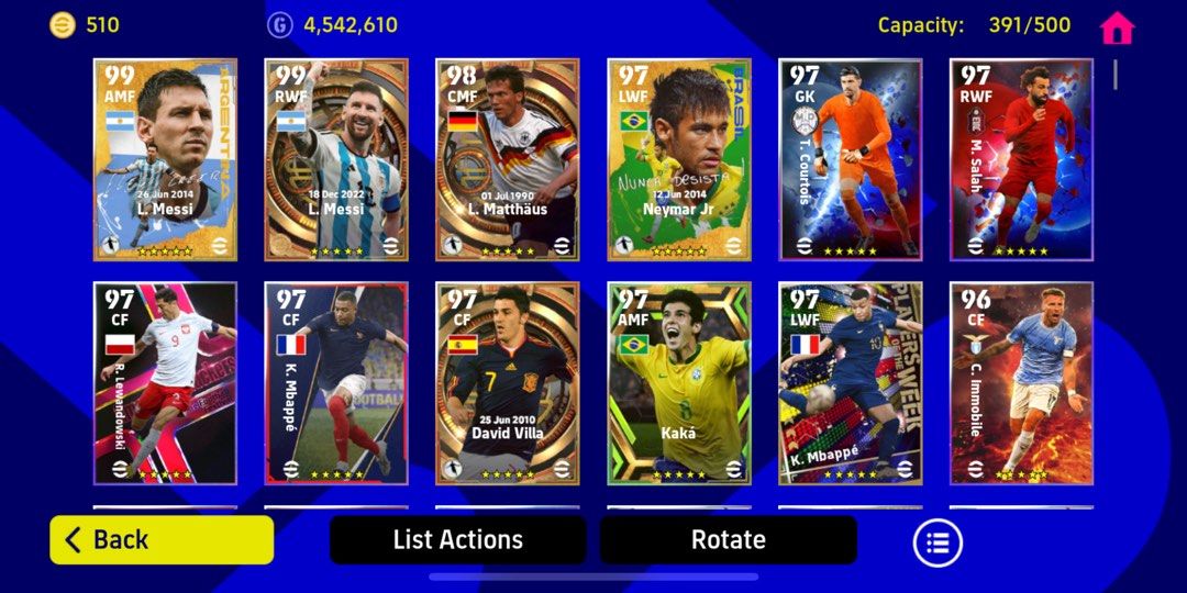 EFootball Pes Account Stacked, Video Gaming, Gaming Accessories, In ...