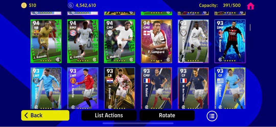 EFootball Pes Account Stacked, Video Gaming, Gaming Accessories, In ...