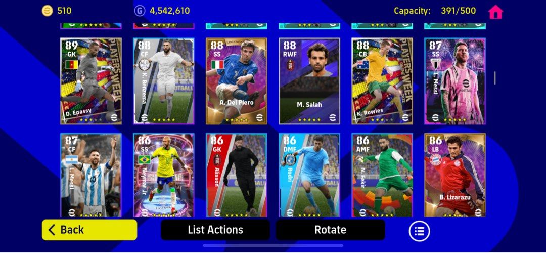 EFootball Pes Account Stacked, Video Gaming, Gaming Accessories, In ...