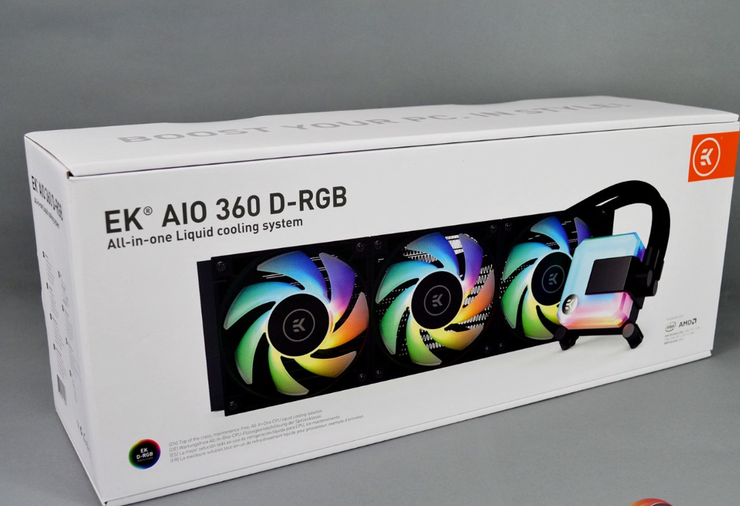 EKWB AIO (All-in-one) Liquid Cooling AIO $799, 電腦＆科技, 電腦周邊及配件, 電腦周邊產品 ...