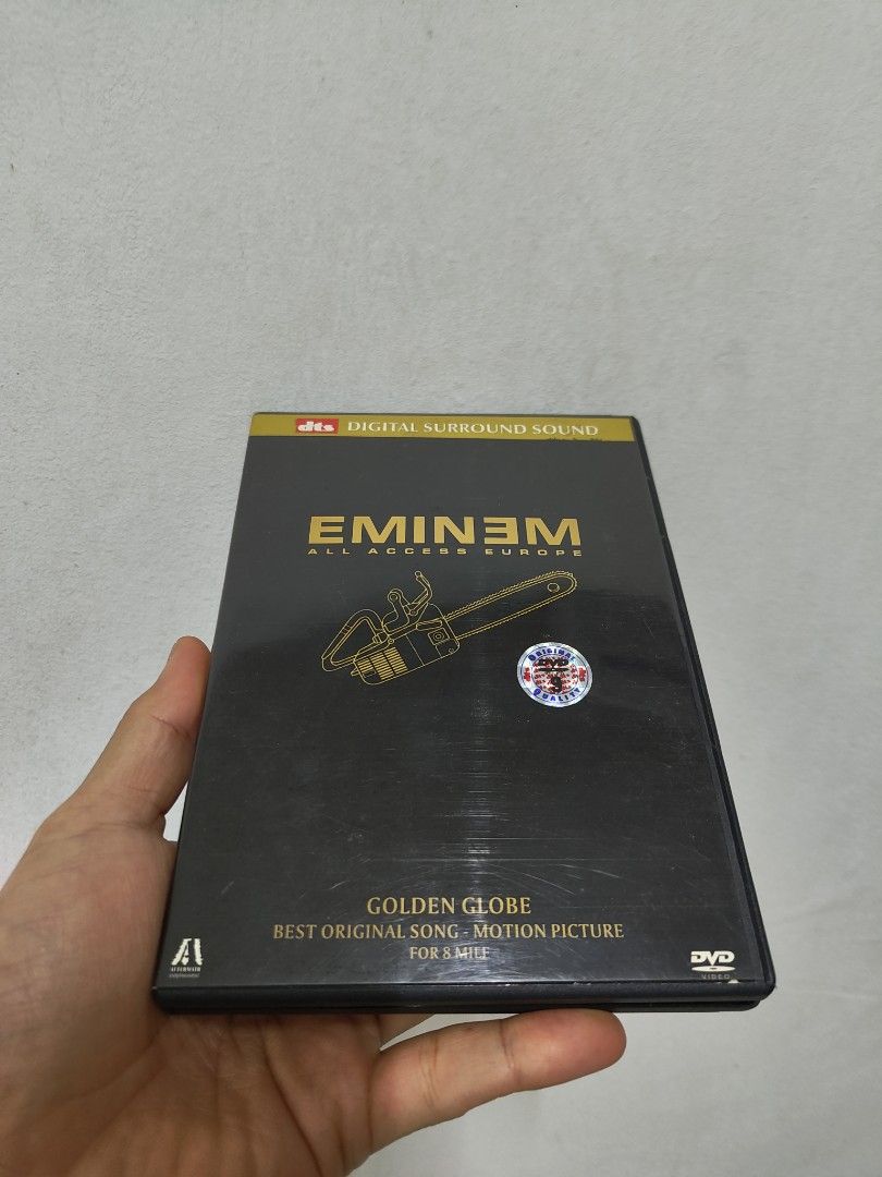 Eminem All Access Europe : Original DVD, Hobbies & Toys, Music & Media, CDs & DVDs on Carousell