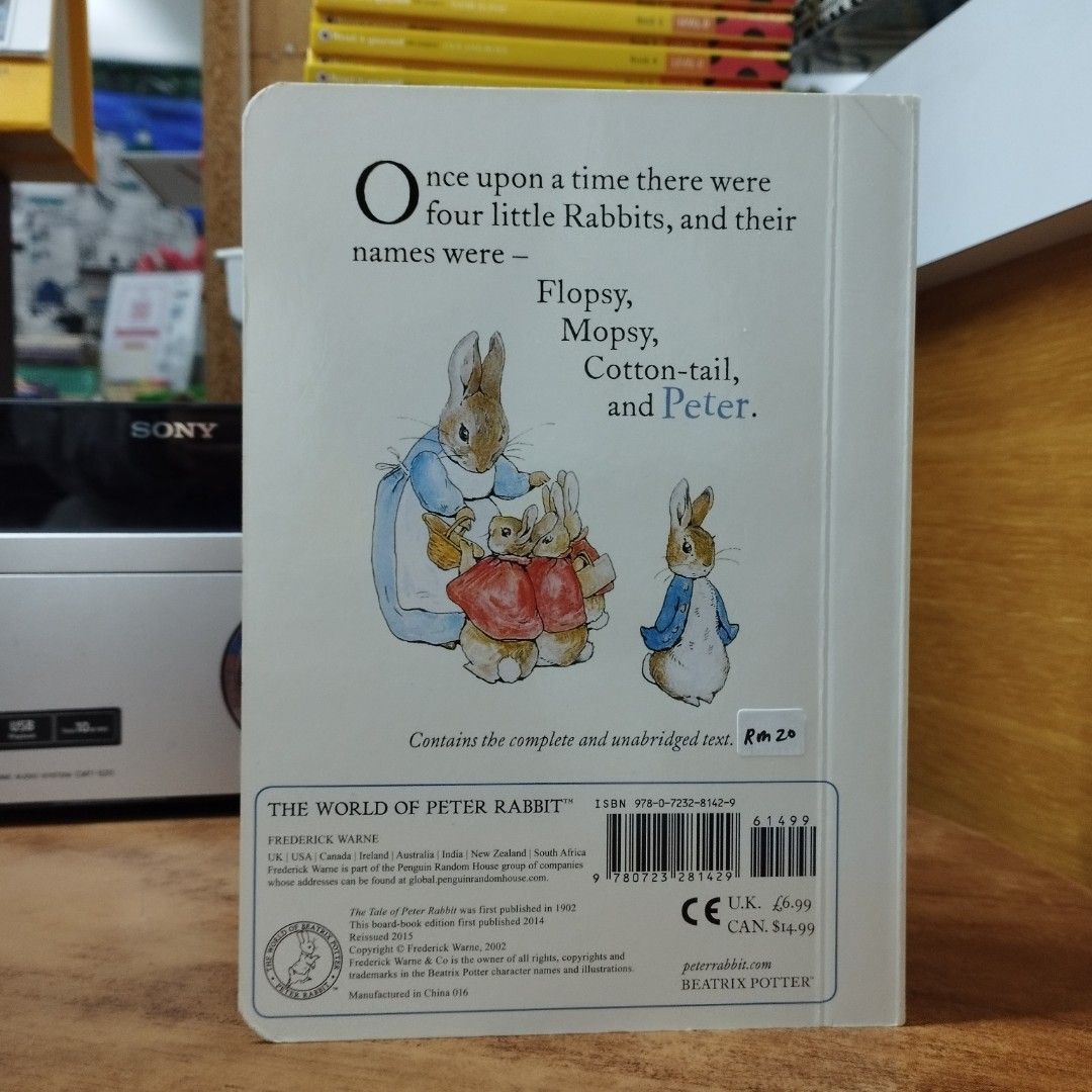(ENG) THE TALE OF PETER RABBIT, Hobbies & Toys, Books & Magazines ...