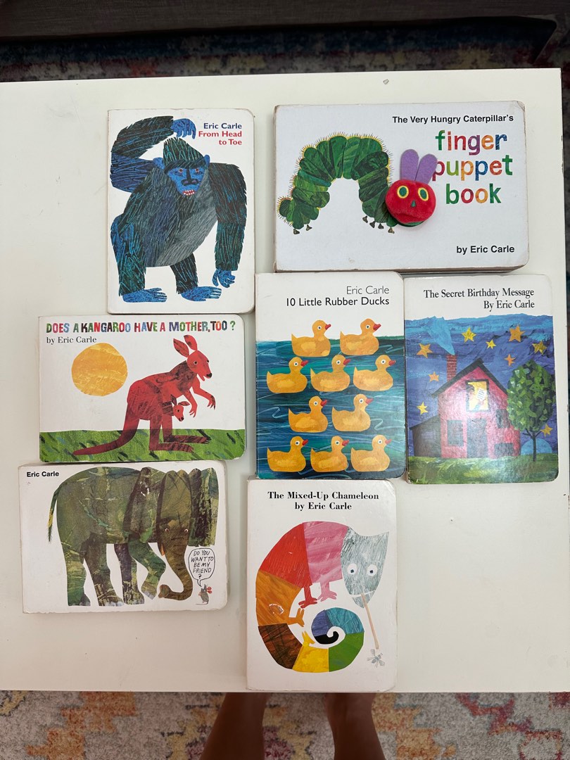 Eric Carle Books Bundle, Hobbies & Toys, Books & Magazines, Children's ...