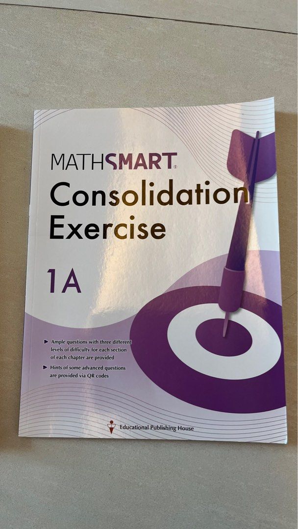 F1 mathematics - Mathsmart consolodation exercise 1A and 1B, 興趣及遊戲, 書本 & 文具, 書本及雜誌 - 補充練習 ...