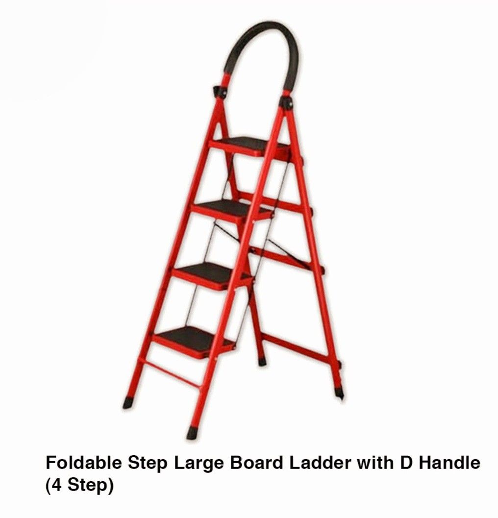 Foldable Step Ladder With Handle on Carousell