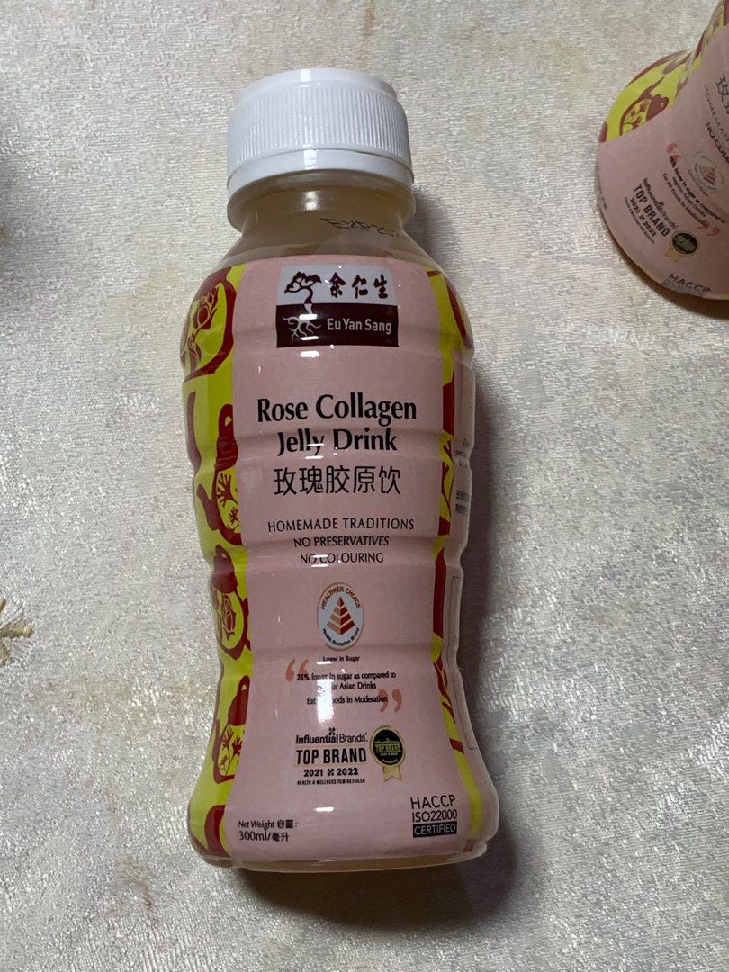 FREE Eu Yan Sang Rose Collagen Jelly Drink, Food & Drinks, Beverages on ...