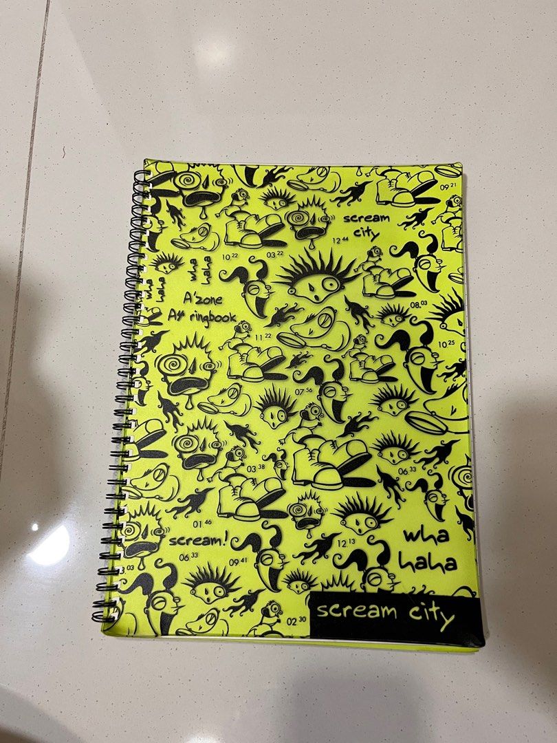 [FREE] Scream City foolscap paper, Hobbies & Toys, Books & Magazines ...