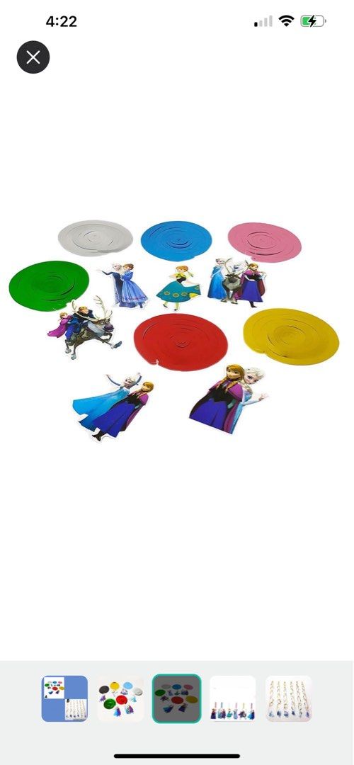 Frozen Birthday Party Supplies Hobbies And Toys Stationery And Craft