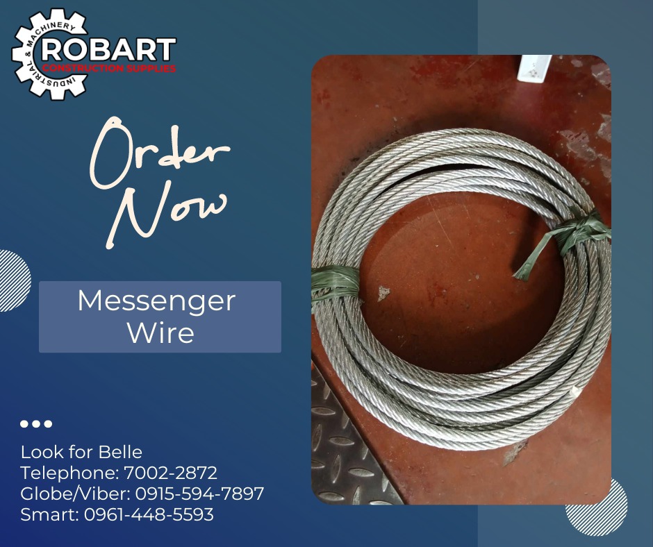 Galvanized Messenger Wire on Carousell
