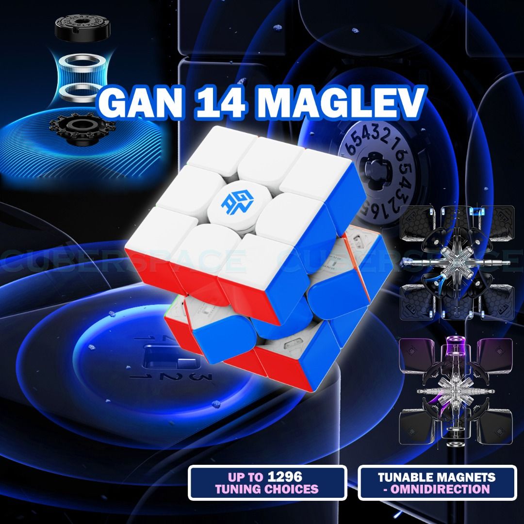 GAN 14 Maglev (UV/Frosted), Hobbies & Toys, Toys & Games on Carousell