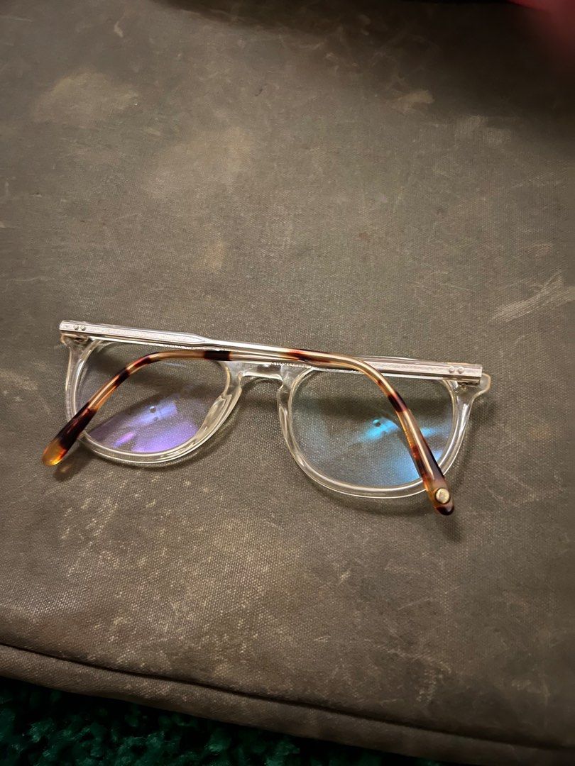 Garrett Leight Kinney Wayfarer Model with RARE Foldable Combo Clip ...