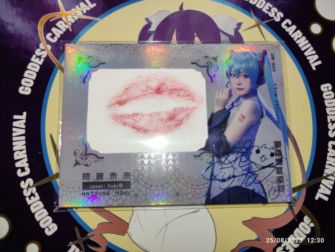 Goddess Feast 4 CosCard Hatsune Miku Thick Card, Hobbies & Toys, Toys ...