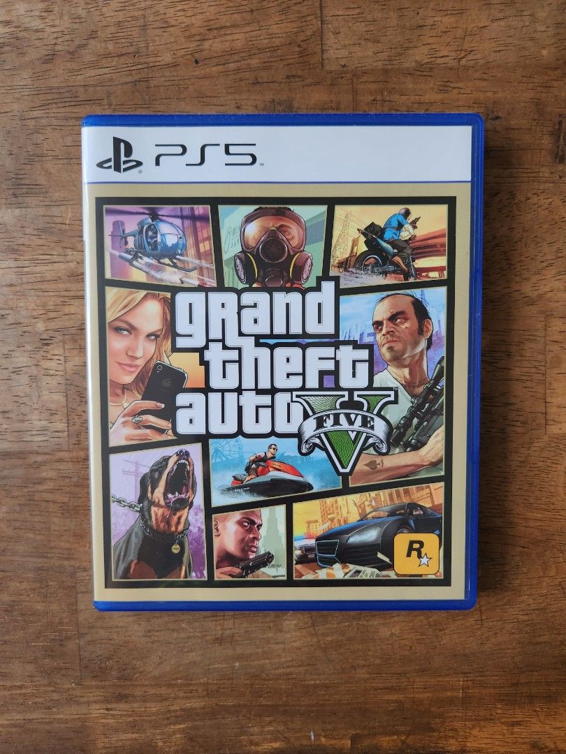 Grand Theft Auto V, Video Gaming, Video Games, PlayStation on Carousell