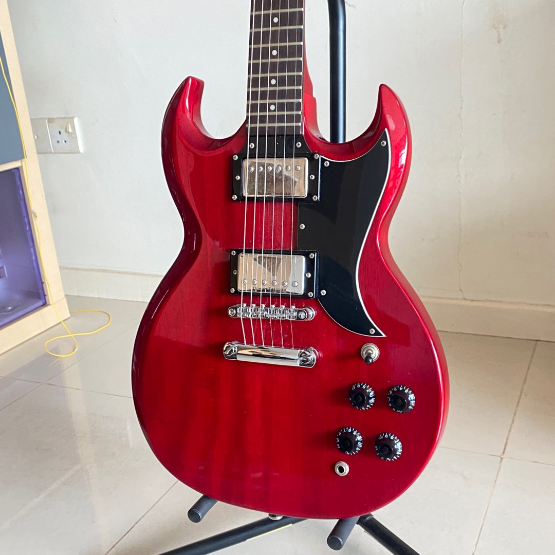 Greg Bennett TR-1 WR Electric Guitar | Torino Red Samick, Seymour ...