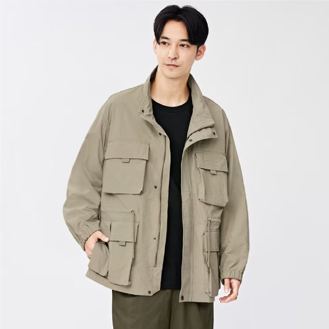 GU by UNIQLO CARGO FIELD JACKET on Carousell