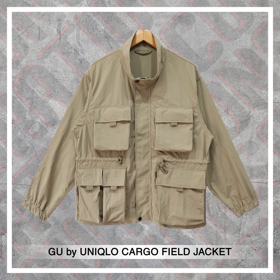 GU by UNIQLO CARGO FIELD JACKET on Carousell