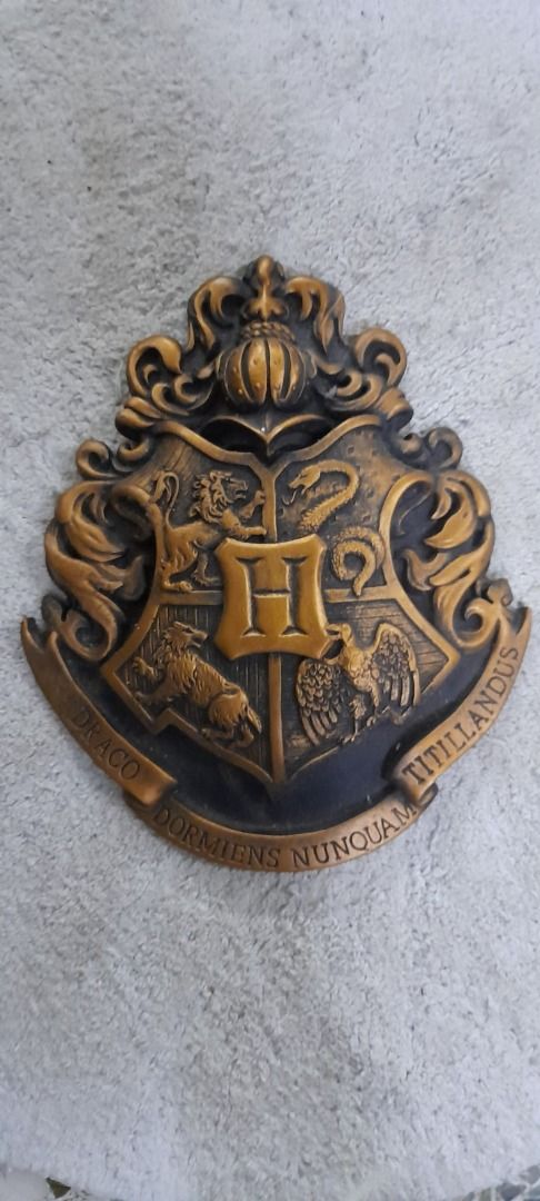 Harry Potter Resin Crest, Hobbies & Toys, Stationery & Craft, Handmade ...