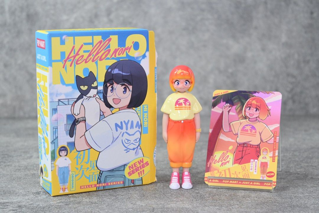 Hello Nori Pop Mart Sunset Camping, Hobbies & Toys, Toys & Games on ...
