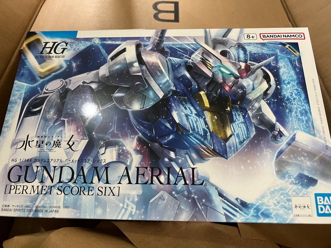 現貨 HG Gundam Aerial permit score six, 興趣及遊戲, 玩具 & 遊戲類 - Carousell