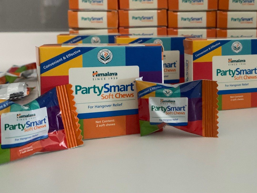 Himalaya party smart soft chews, Health & Nutrition, Health Supplements ...