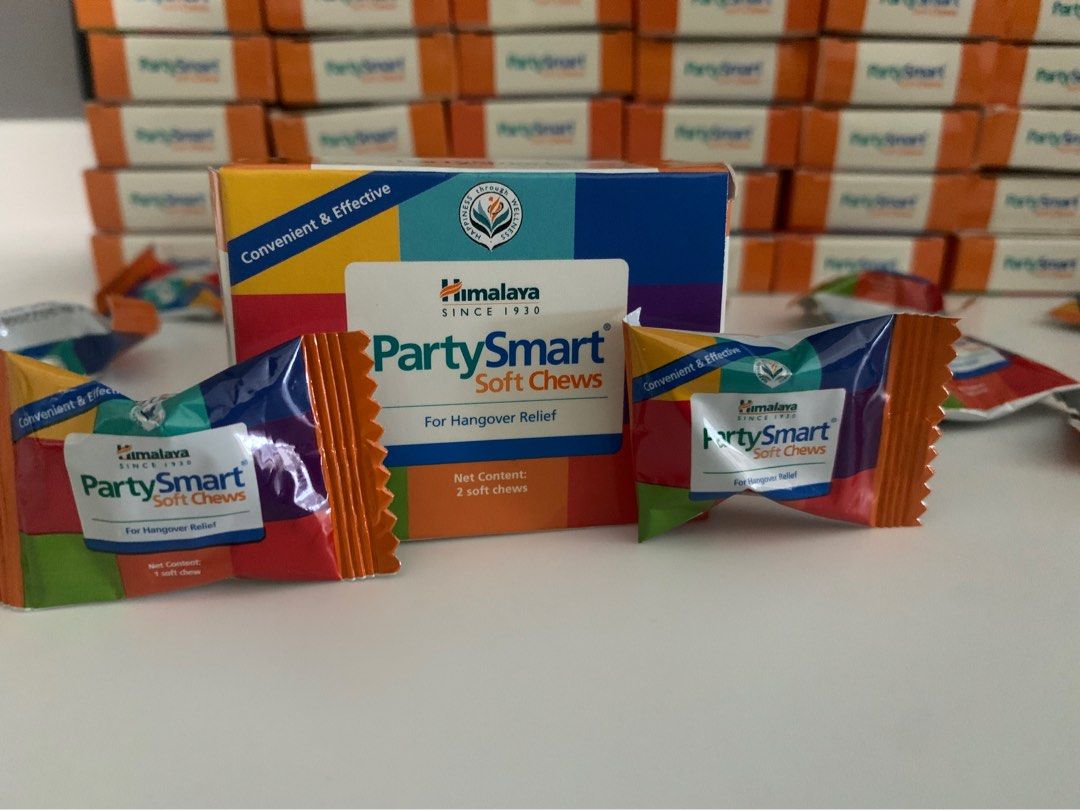 Himalaya party smart soft chews, Health & Nutrition, Health Supplements ...