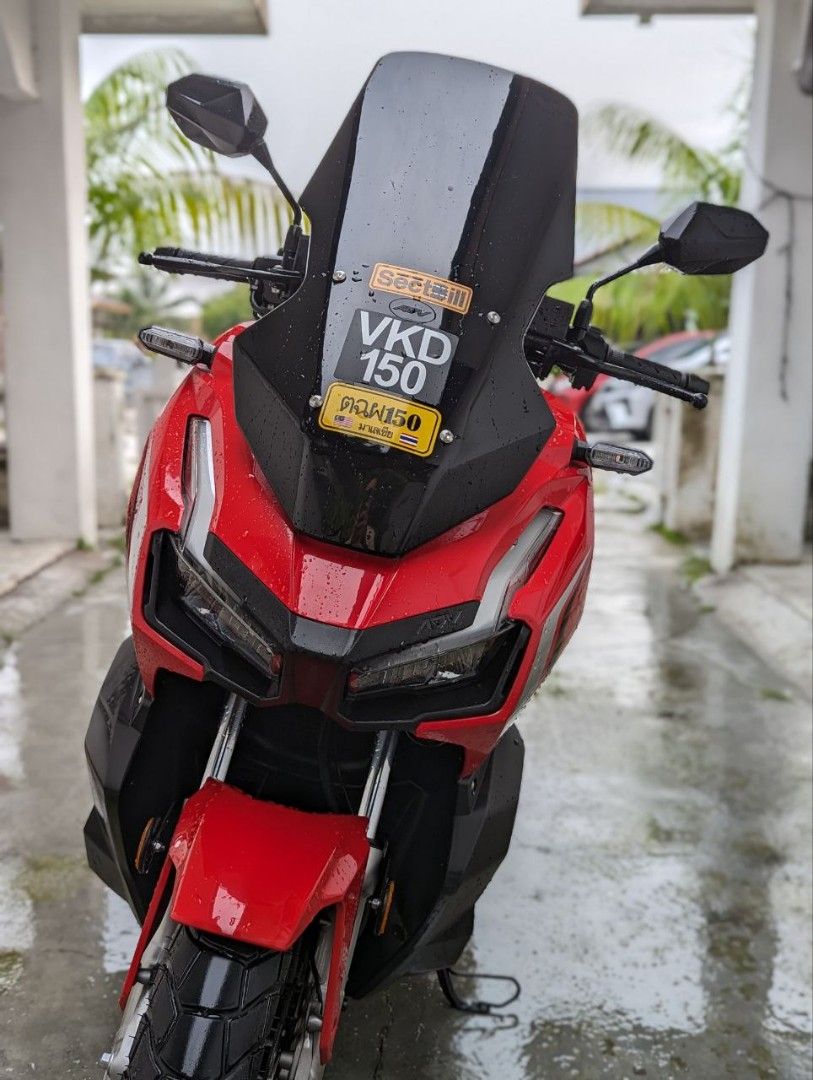 Honda ADV 150 Red, Motorbikes on Carousell