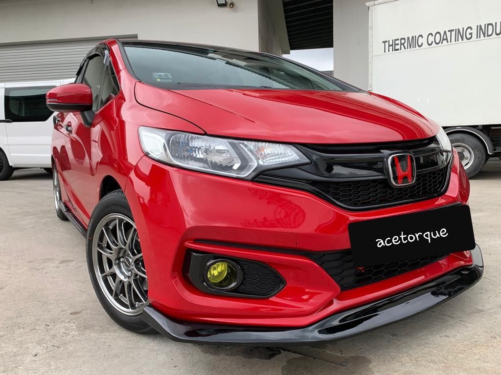 Honda Fit Jazz GK3 GP5 Accessories Front Lip Side Skirts Rear diffusers ...