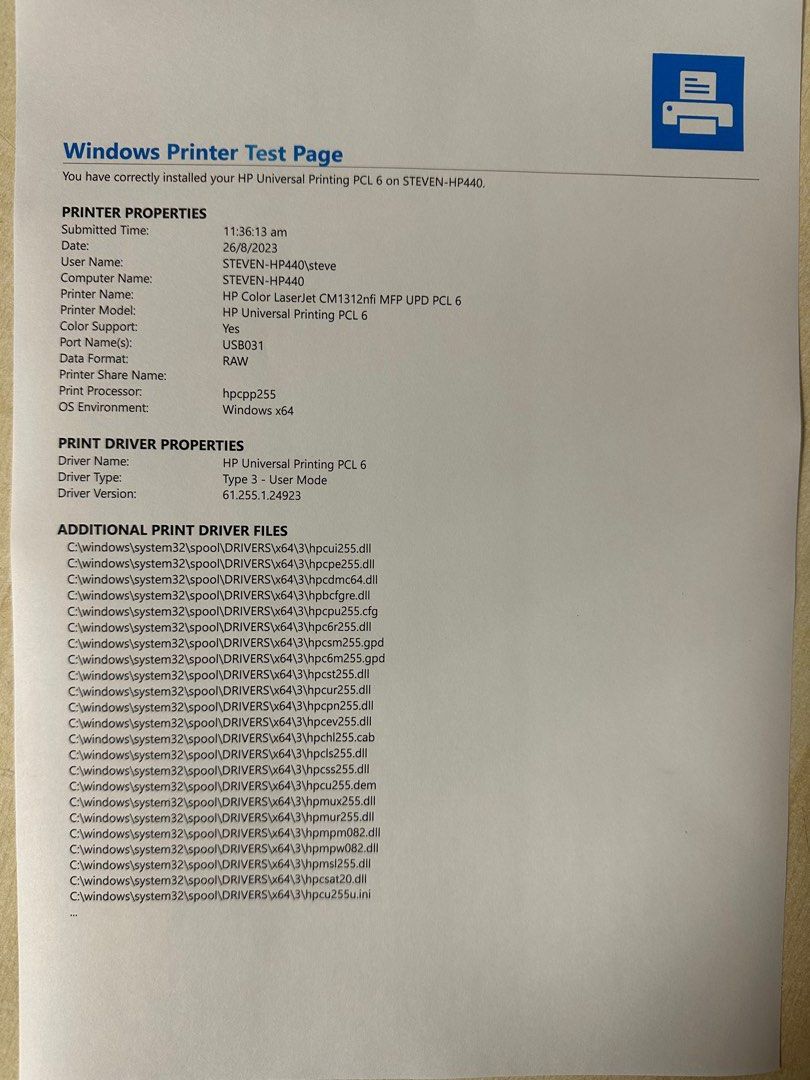 HP Color LaserJet CM1312nfi MFP Printer, Computers & Tech, Printers, Scanners & Copiers on Carousell