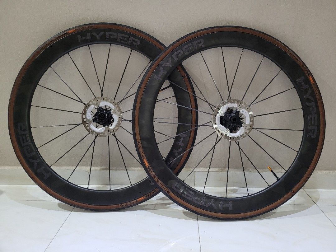 Hyper Wheelset 50mm, Sports Equipment, Bicycles & Parts, Parts ...