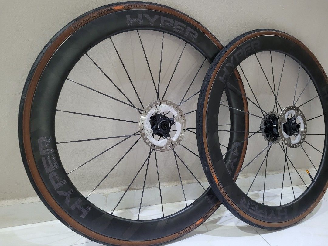 Hyper Wheelset 50mm, Sports Equipment, Bicycles & Parts, Parts ...