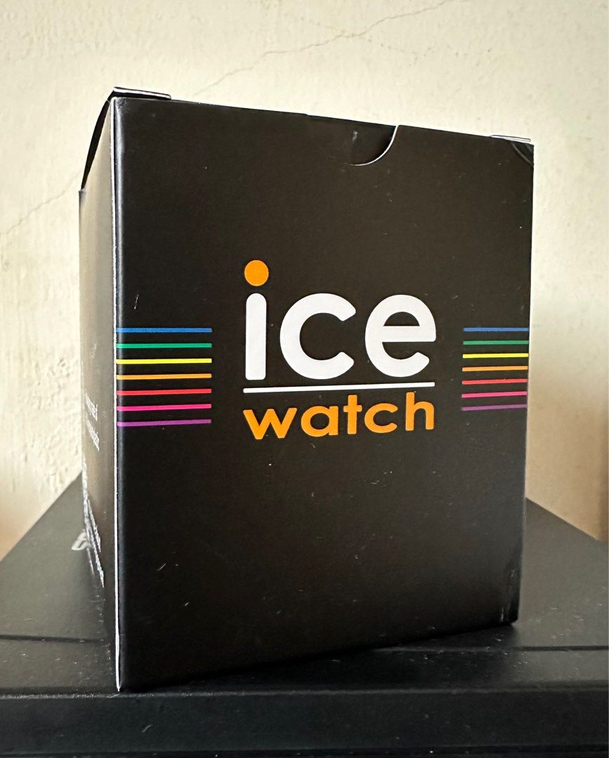 Ice Generation Black & Gold Watch, Men's Fashion, Watches & Accessories ...