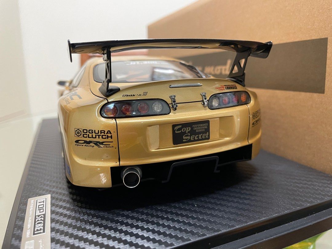 Ignition model 1/18 top secret supra a80 a90 max orido pandem lb works ...