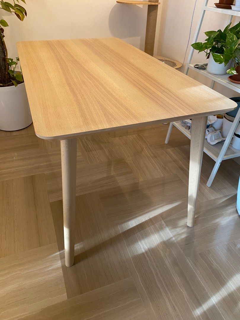 IKEA LISABO Table, Furniture & Home Living, Furniture, Tables & Sets on ...