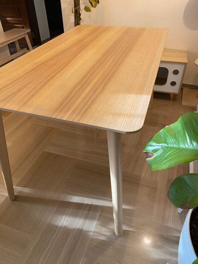 IKEA LISABO Table, Furniture & Home Living, Furniture, Tables & Sets on ...